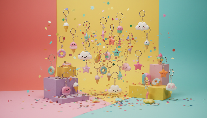 CuteKey Charms